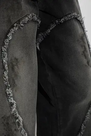 CARNE BOLLENTE Vintage Effect Jeans