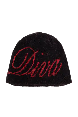CARNE BOLLENTE Cap With Decorative Inscription - Black