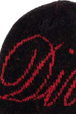 CARNE BOLLENTE Cap With Decorative Inscription