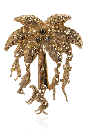 Jacquemus Brass Earrings ‘palmier
