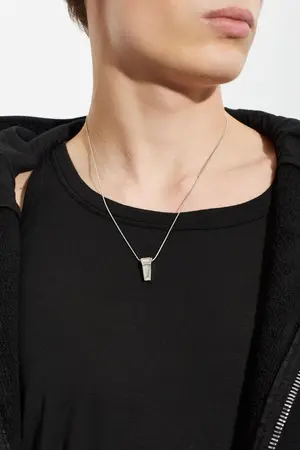 Rick Owens Brass Necklace With Pendant