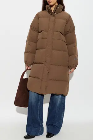JIL SANDER Quilted Jacket With Stand-up Collar
