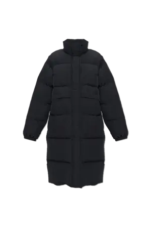 JIL SANDER Insulated Jacket With Stand-up Collar - Black