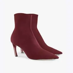 M.M.LAFLEUR Lana Boot 3d-knit:: Burgundy - One-color