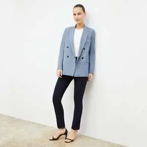 M.M.LAFLEUR Foster Cigarette Pant Powerstretch:: Dark Navy - One-color