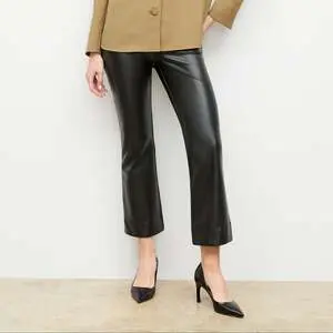 M.M.LAFLEUR Archie Pant Vegan Leather:: Black