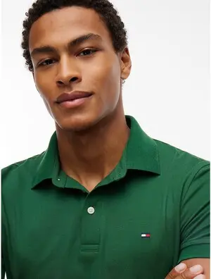 Tommy Hilfiger Slim Fit Stretch Pique Polo