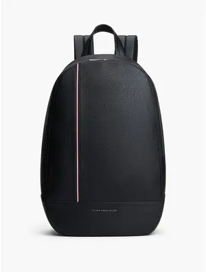 Tommy Hilfiger Signature Stripe Pebbled Backpack