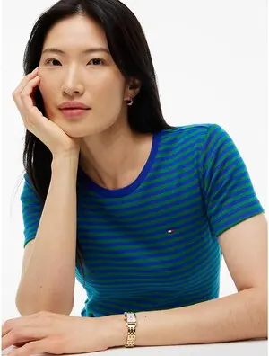 Tommy Hilfiger Slim Fit Striped T-shirt