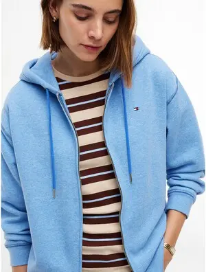 Tommy Hilfiger Relaxed Fit Zip Hoodie