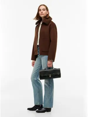 Tommy Hilfiger Pebbled Leather East-west Clutch