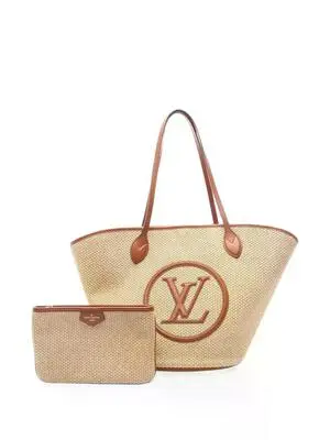 LOUIS VUITTON 2021s Saint-jacques Logo-patch Tote Bag - Neutrals