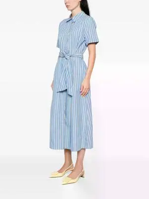 MAISON123 Palma Belted Midi Dress
