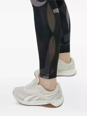 PUMA Abstract-print Mesh-panel Leggings
