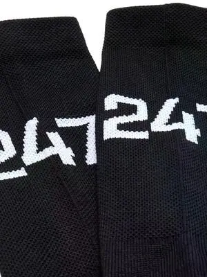 REPRESENT 247 Logo Intarsia Socks