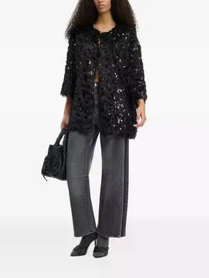 Munthe Sequin-embellished Fringed Jacket