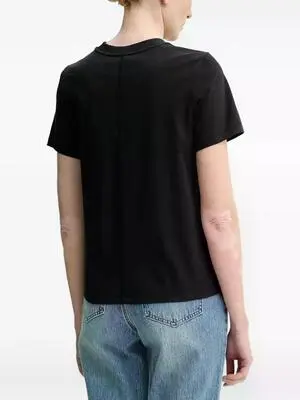 ISABELLE BLANCHE Slogan-print Crew-neck T-shirt