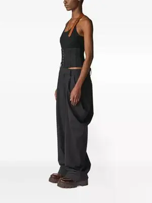Monse Deconstructed Corset Trousers - Black