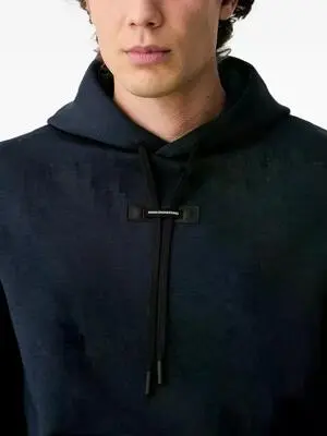 On Focus Tech Logo-print Drawstring Hoodie