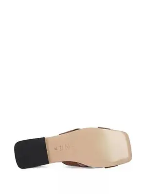 POLLINI Crossover Square-toe Slides