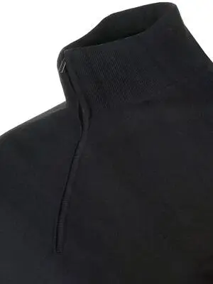 FILIPPO DE LAURENTIIS Quarter-zip Wool Sweater