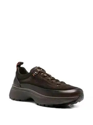 Santoni Easy Bounce Mountain Panelled Sneakers