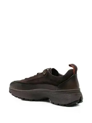 Santoni Easy Bounce Mountain Panelled Sneakers