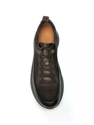 Santoni Easy Bounce Mountain Panelled Sneakers