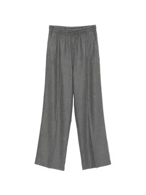 OTTOD'AME Drawstring-waistband Trousers - Grey
