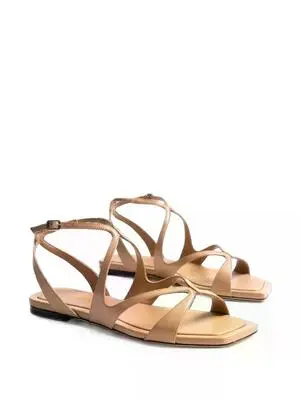 JIMMY CHOO Ayla Leather Sandals