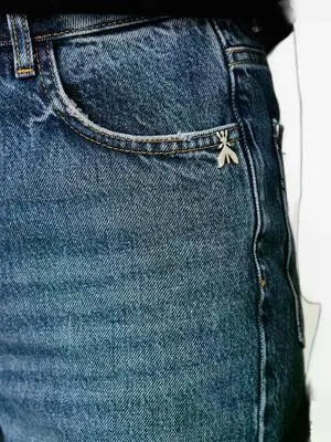 Patrizia Pepe Faded Straight-leg Jeans