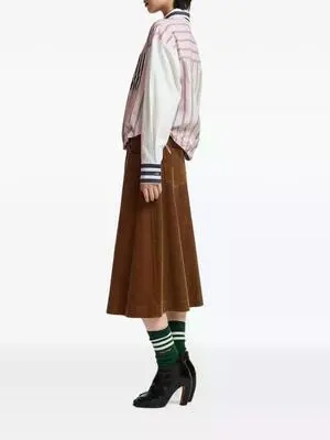 Essentiel Antwerp Striped Patchwork Shirt