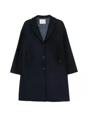 OTTOD'AME Simona Single-breasted Coat - Blue