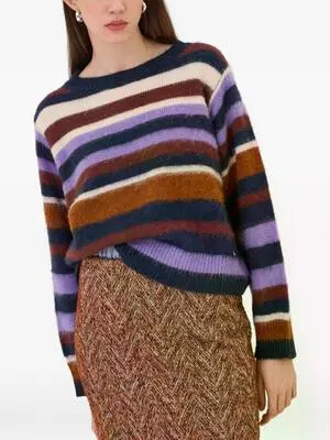 OTTOD'AME Striped-knit Sweater