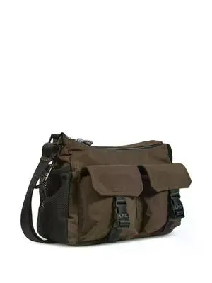A.p.c. Trek Shoulder Bag - Green