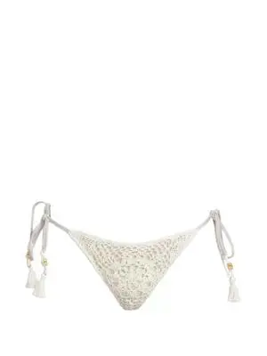 DEL MAAR Mulla Crochet Bikini Bottoms - Neutrals