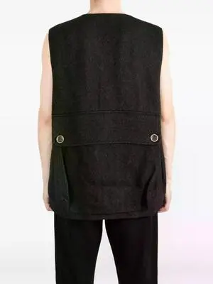 UMA WANG Button-up Pocket-detail Gilet