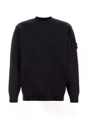 Stone Island Logo-patch Sweater - Blue