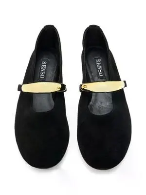Senso Caela Iii Suede Ballet Flats - Black