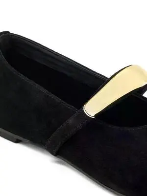 Senso Caela Iii Suede Ballet Flats - Black