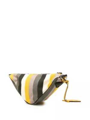 Prada 2013-2026 Canvas Canapa Baiadera Triangle Logo Crossbody Bag