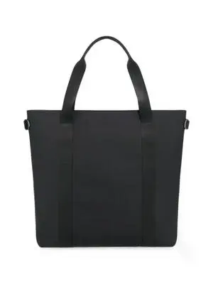 Boggi Milano Tote Bag In Rubberised Fabric