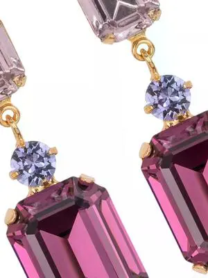 JENNIFER BEHR Justine Crystal-embellished Drop Earrings