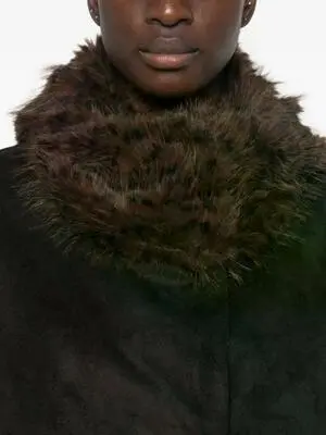 COLLECTION PRIVEE? Faux-fur Collar Coat