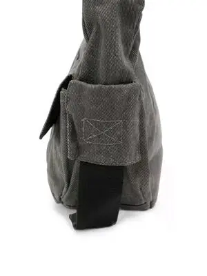 Adidas Moon Pleated Logo-patch Shoulder Bag
