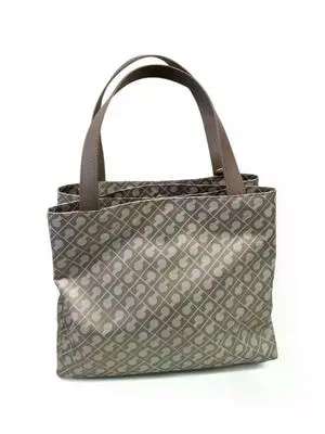 GHERARDINI Monogram-print Tote Bag - Grey