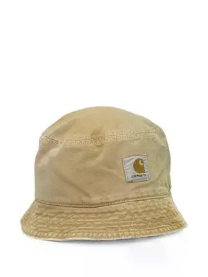 Carhartt Work In Progress Logo-patch Canvas Bucket Hat