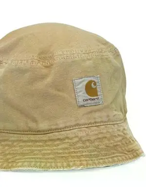 Carhartt Work In Progress Logo-patch Canvas Bucket Hat