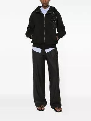 Liu Jo Sequin-embellished Zip-up Hoodie