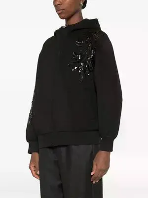 Liu Jo Sequin-embellished Zip-up Hoodie